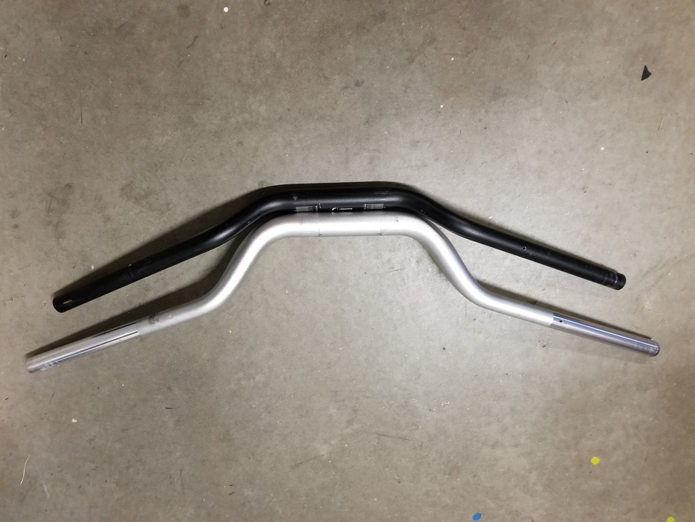 shortened stock handlebar on 2016 S1000XR 1.25 inches on each side ...